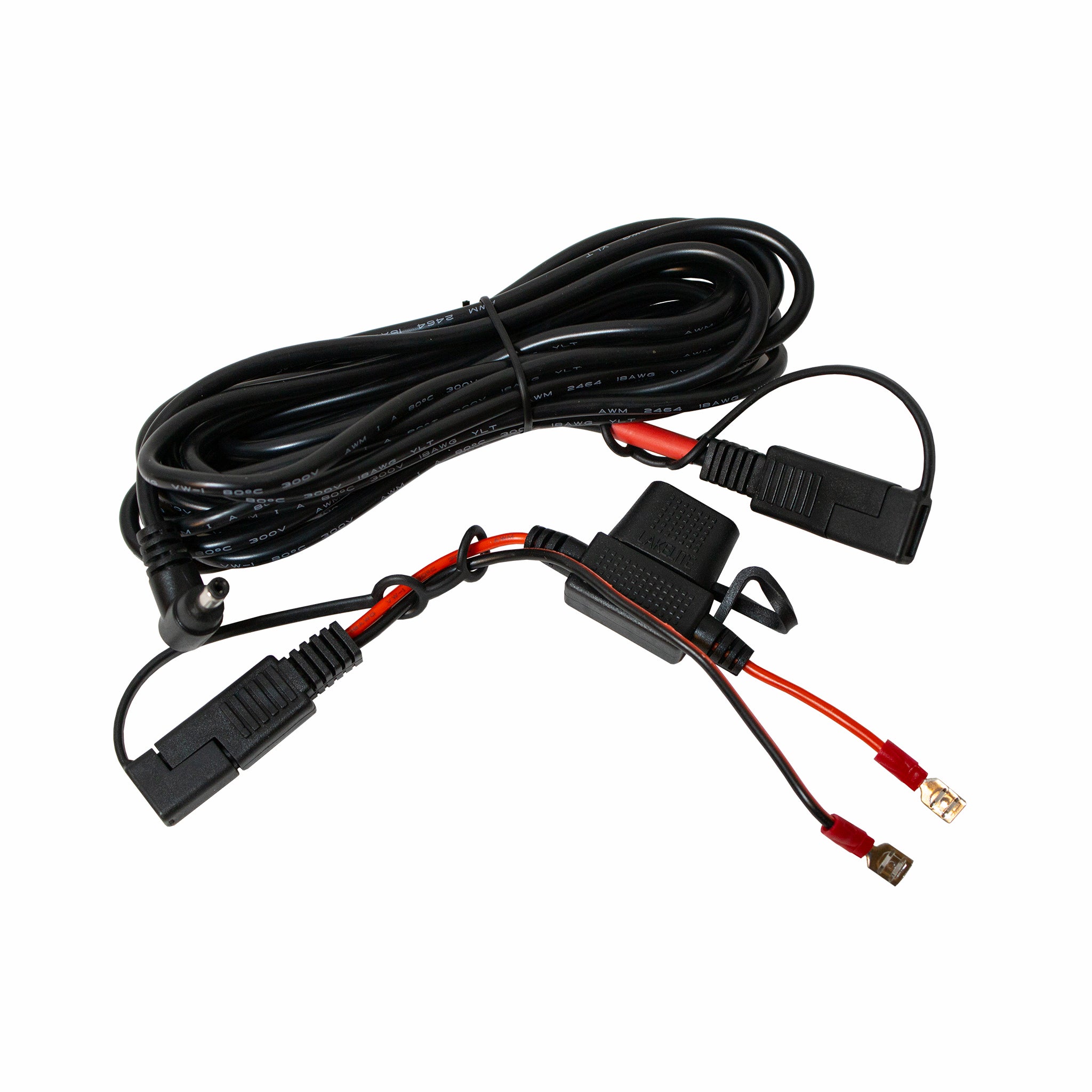 Premium Battery Cable Kit (SLA F2 Spades to Camera DC Barrel ...